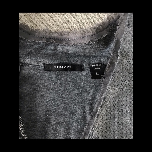 Strazzi | Tops | Sequined Top By Strazzi Sz L | Poshmark